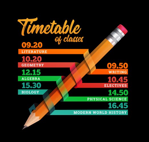 Timetable Vector Images (over 29,000)