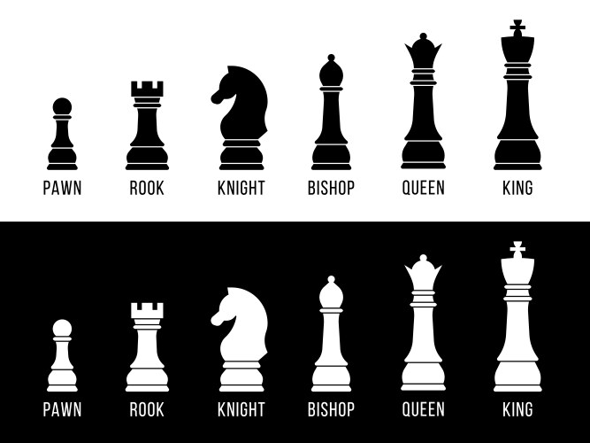 Chess Names Vector Images (over 120)