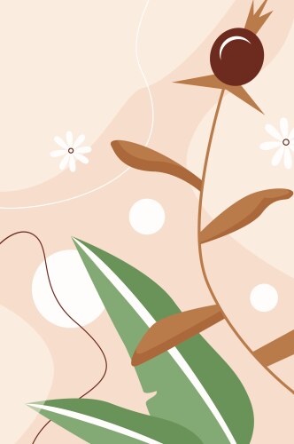 Abstract Botanical Pattern Vector Images (over 130,000)