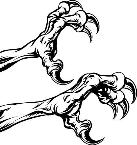 Cartoon Eagle Claws Vector Images (over 1,000)
