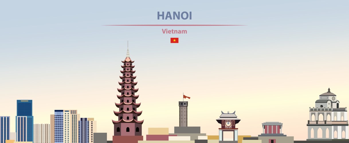 Hanoi Royalty Free Vector Image - VectorStock