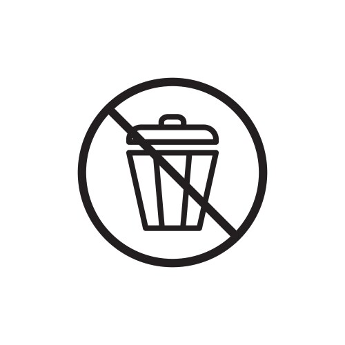 Dont Throw Rubbish Sign Vector Images (over 180)