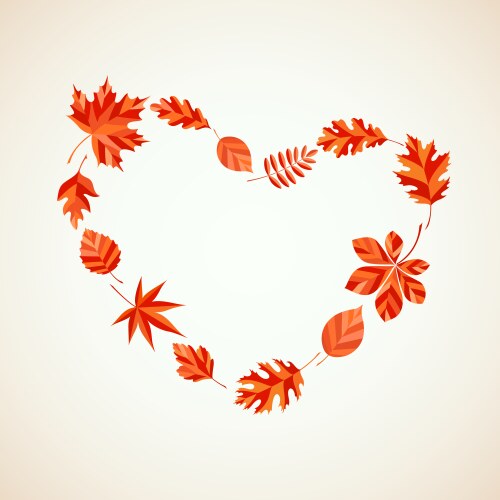 Autumn floral design elements Royalty Free Vector Image