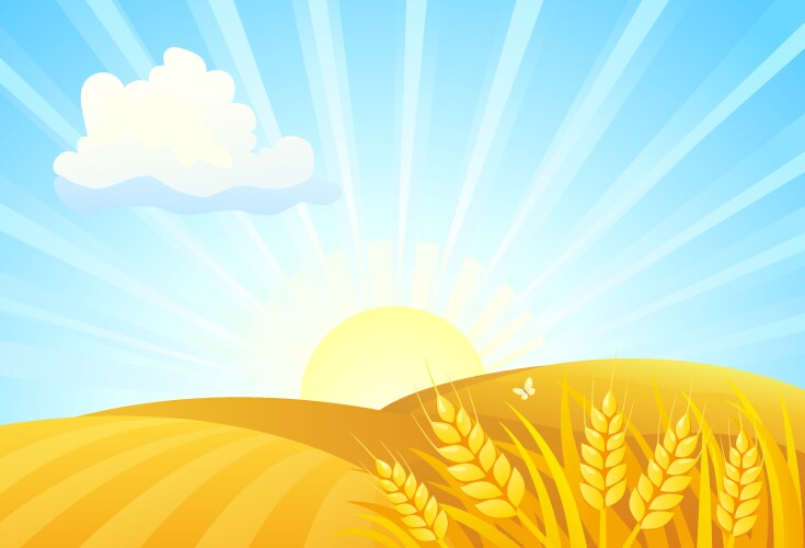 Sunrise cartoon Vector Images & Graphics for Commercial Use | VectorStock
