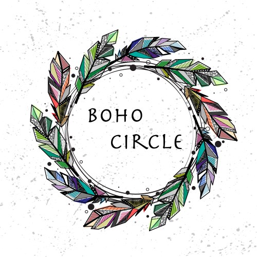 Circle Feather Vector Images (over 9,100)