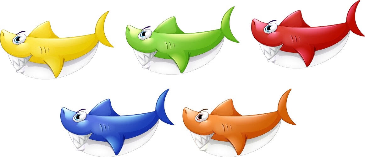 Smiling Shark Vector Images (over 2,900)