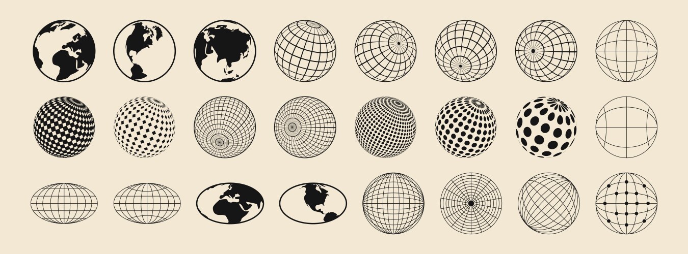 World Map Circle Vector Images (over 45,000)