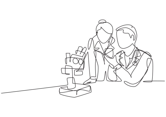 Scientist Line Drawing Vector Images (over 1,700)