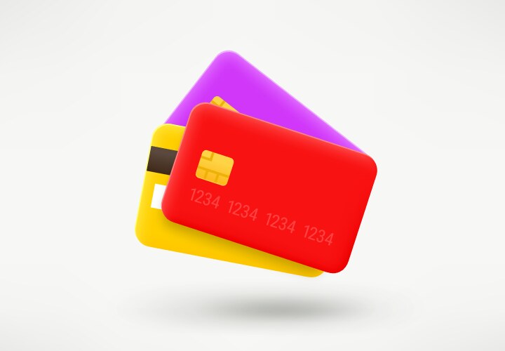 Watercolor business card template Royalty Free Vector Image