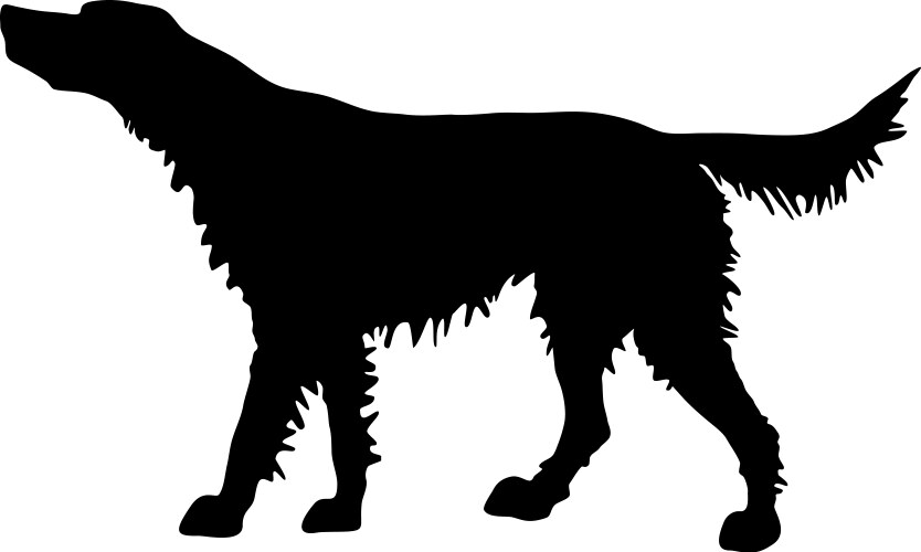 Irish Setter Silhouette Vector Images (94)