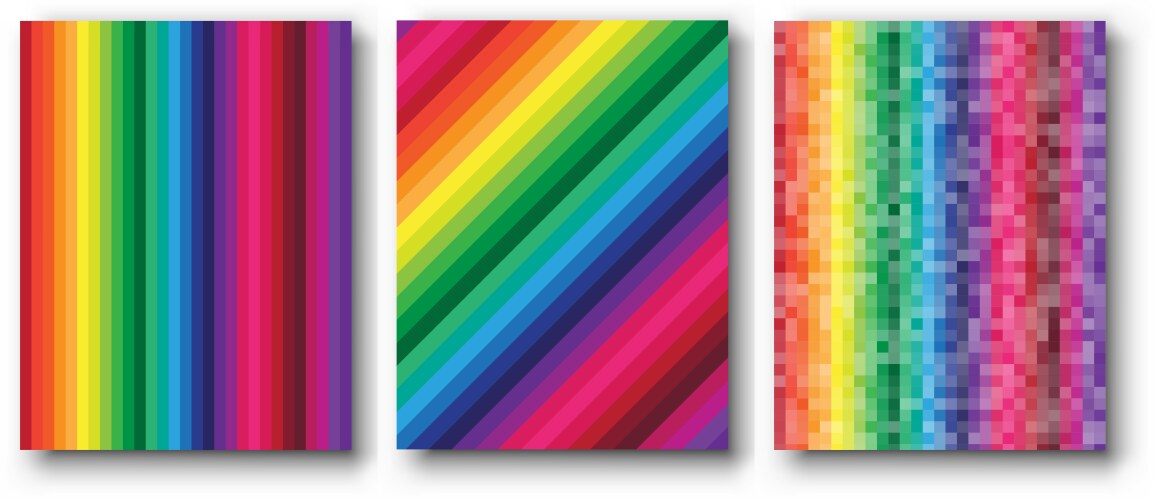 Bright abstract rainbow background Royalty Free Vector Image