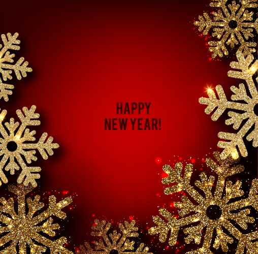 Merry christmas greeting wit Royalty Free Vector Image