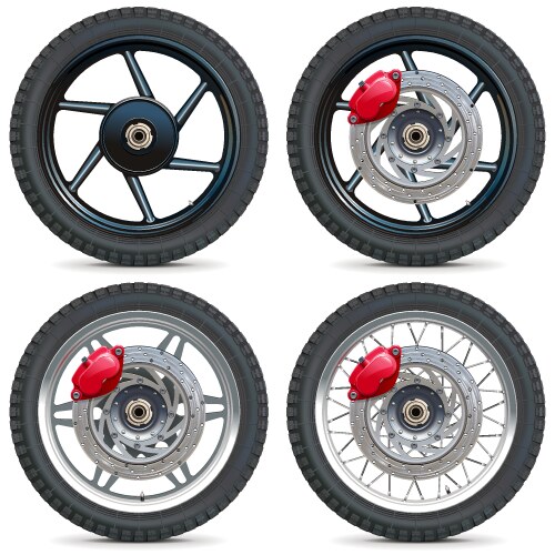 Motorcycle Rims Vector Images (over 420)
