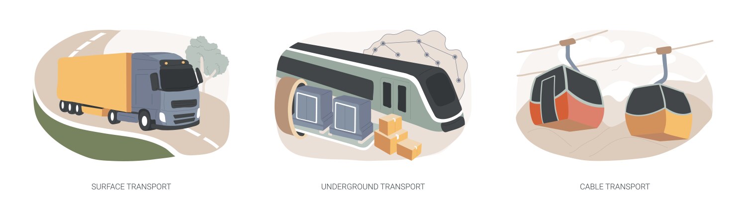 Trolleybus Cartoon Transport Vector Images (over 300)