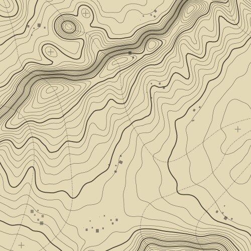 Topographic map Royalty Free Vector Image - VectorStock