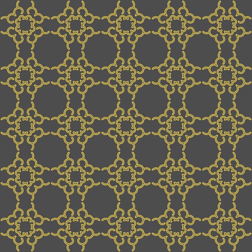 Arabesque seamless pattern Royalty Free Vector Image