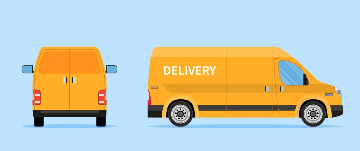 Delivery Van Cartoon Vector Images (over 7,200)