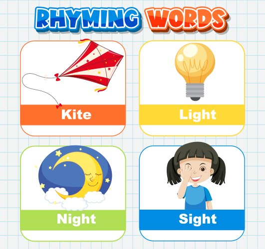 Kite light night and sight visualized Royalty Free Vector