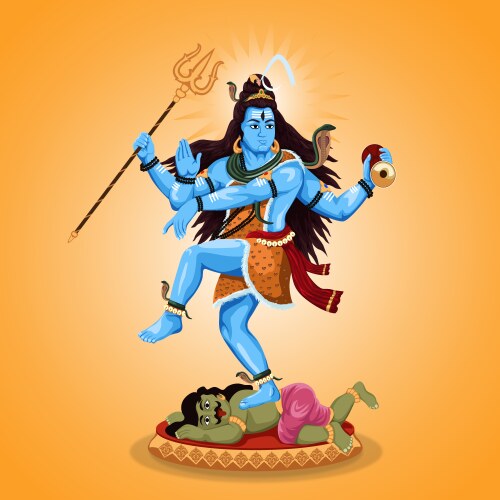 Lord shiva Royalty Free Vector Image - VectorStock