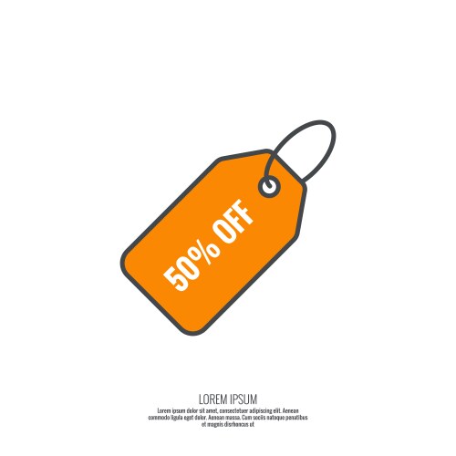 Label tag Royalty Free Vector Image - VectorStock