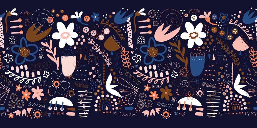 Floral Bottom Border Vector Images (over 300)