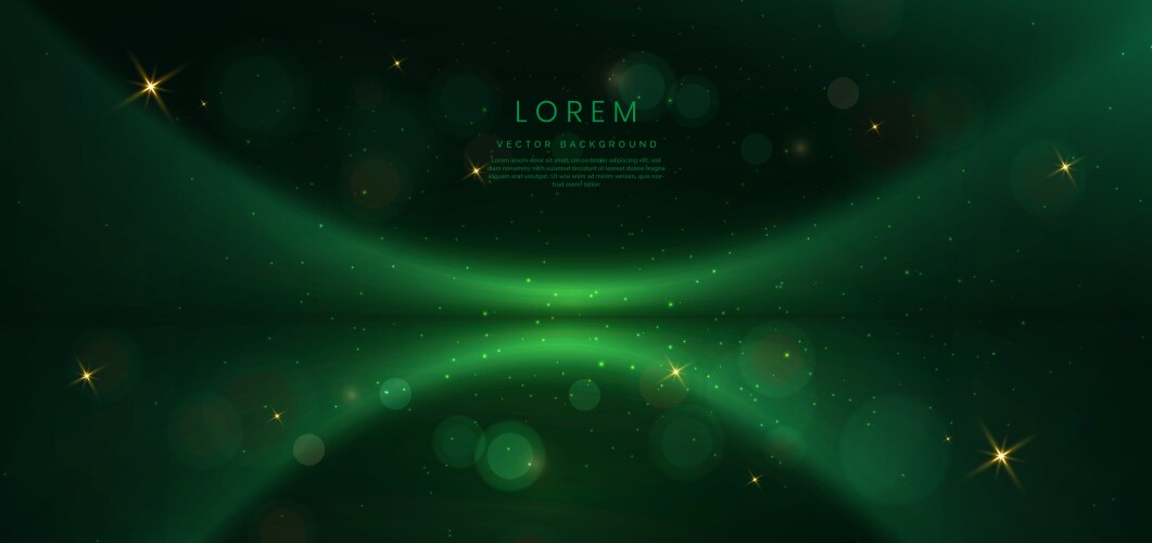 Abstract elegant dark green background Royalty Free Vector