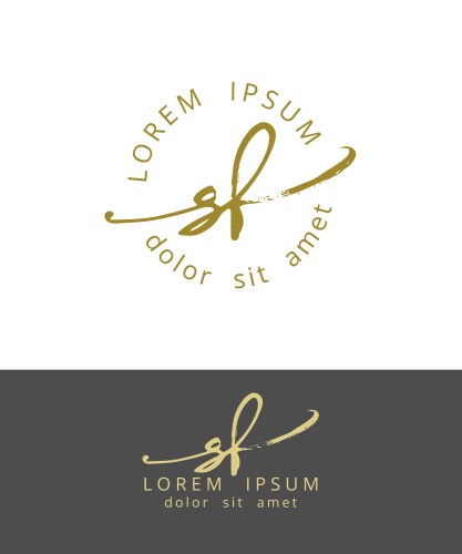 Letter F Calligraphy Vector Images (over 10,000)