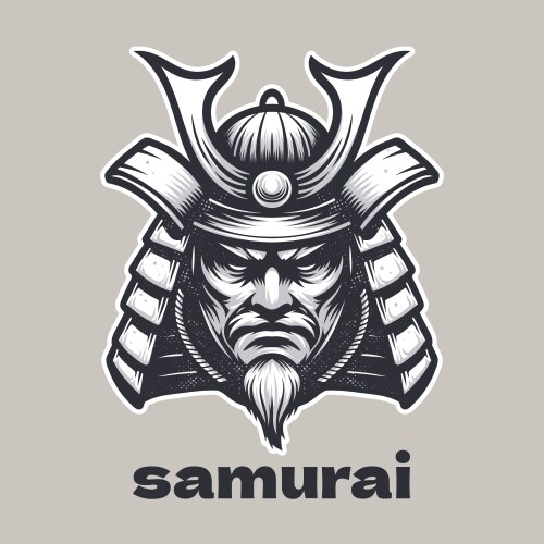 Samurai Black and White Vector Images (over 3,400)