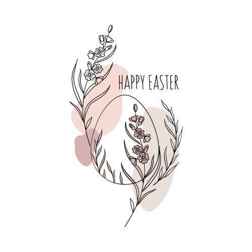 Vivid easter card Royalty Free Vector Image - VectorStock