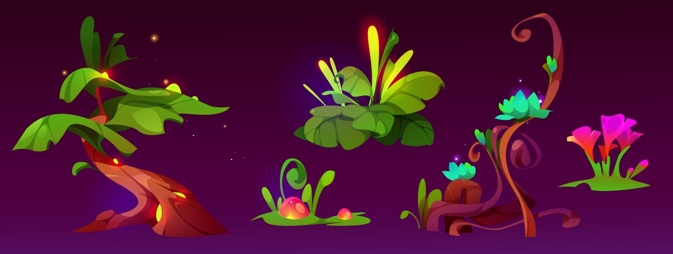 Cartoon plants Vector Images & Graphics for Commercial Use | VectorStock