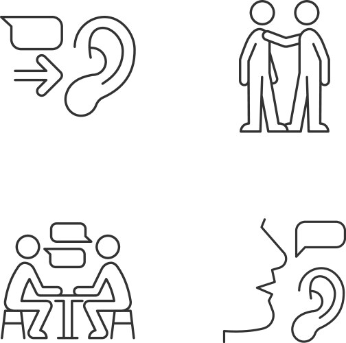 Verbal feedback Royalty Free Vector Image - VectorStock