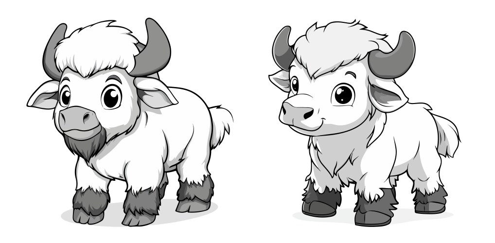 Carabao Cartoon Vector Images (over 100)