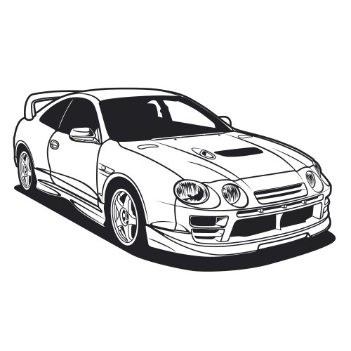 Race Car Silhouette Vector Images (over 29,000)