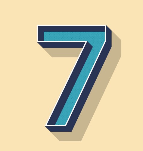 Letter r retro text style fonts concept Royalty Free Vector