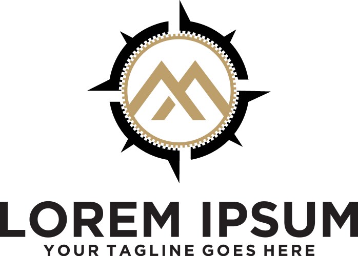 M Compass Logo Vector Images (70)