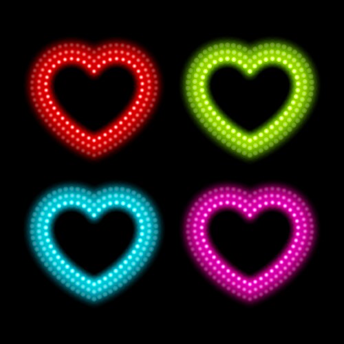 Neon Heart Vector Images (over 20,000)