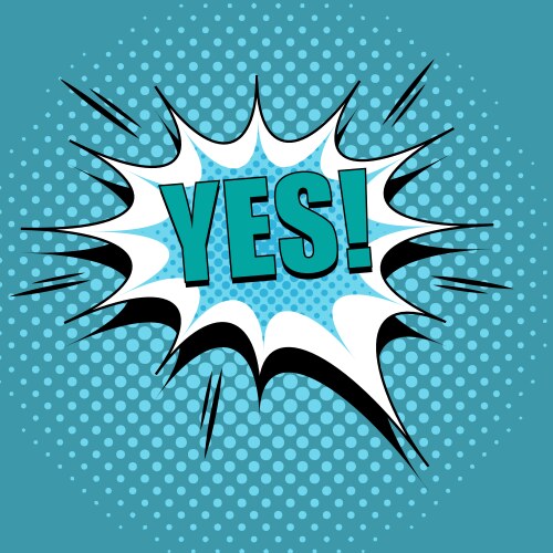 Yes Cartoon Vector Images (over 7,000)