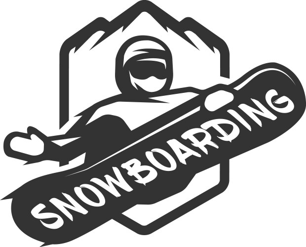 Snowboard Royalty Free Vector Image - VectorStock
