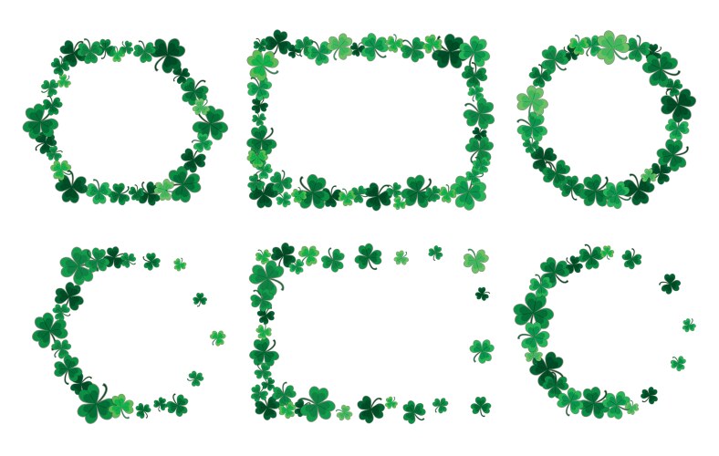 Clover Flourish Vector Images (over 890)