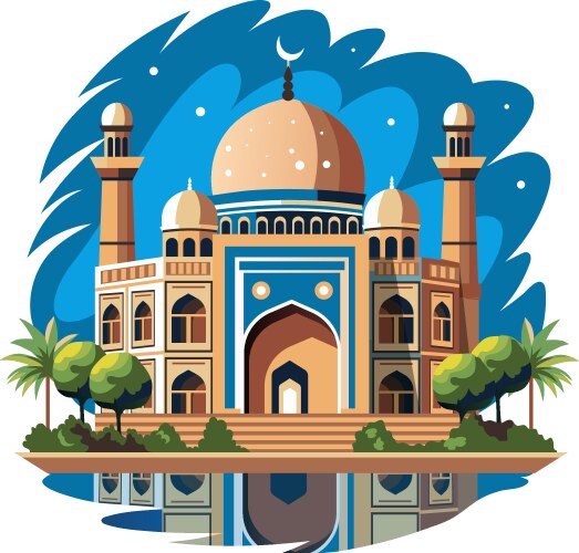 Badshahi Mosque Architecture Vector Images (over 110)