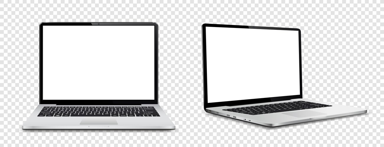 Laptop Side View Vector Images (over 970)