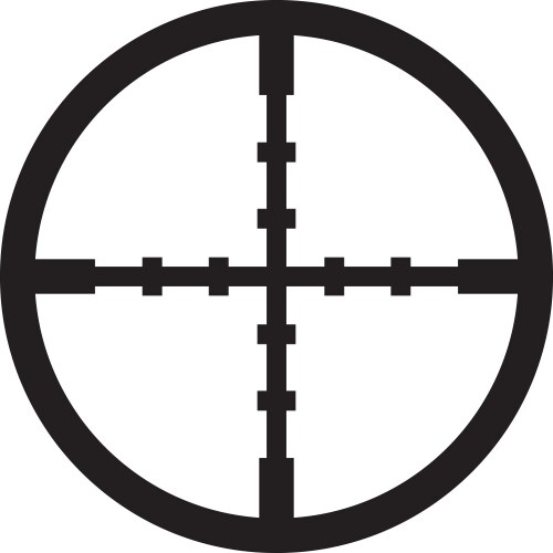 Sniper Scope Symbol Vector Images (over 5,400)
