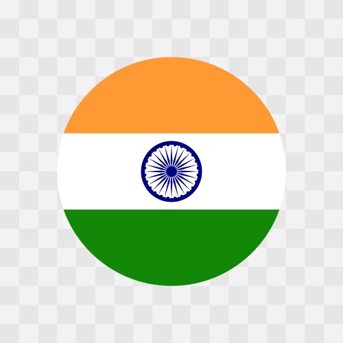 Round Circle Flag India Vector Images (over 930)