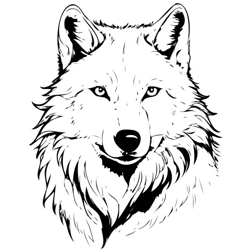 Realistic Wolf Vector Images (over 1,000)