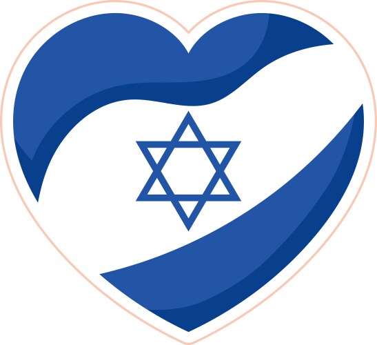Israel peace flag (49428670) – Royalty-Free Vector | VectorStock