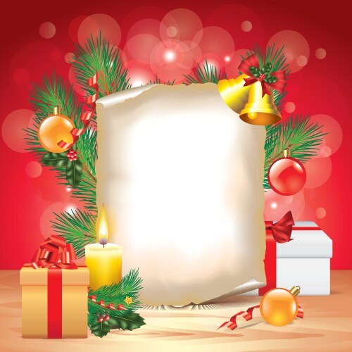 Christmas background Royalty Free Vector Image