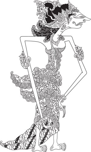 Anoman Royalty Free Vector Image - VectorStock