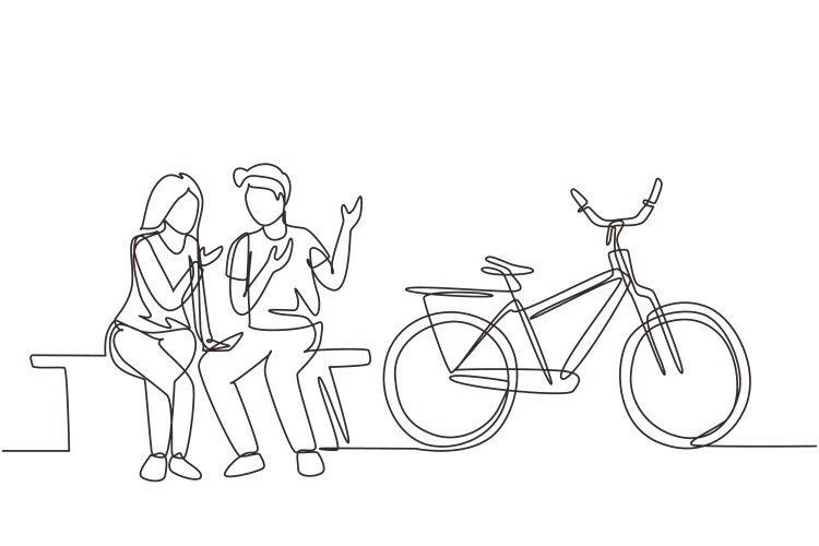 Two People Talking Drawing Vector Images (over 710)