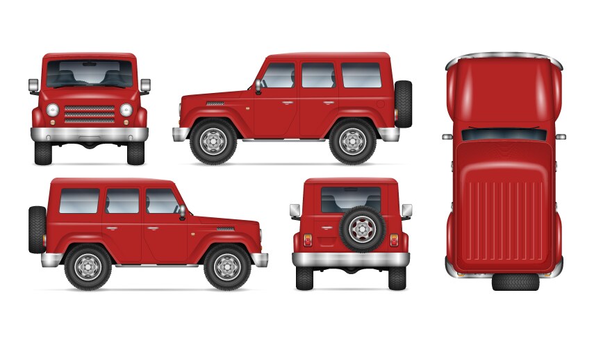 Suv Top View Vector Images (over 1,100)