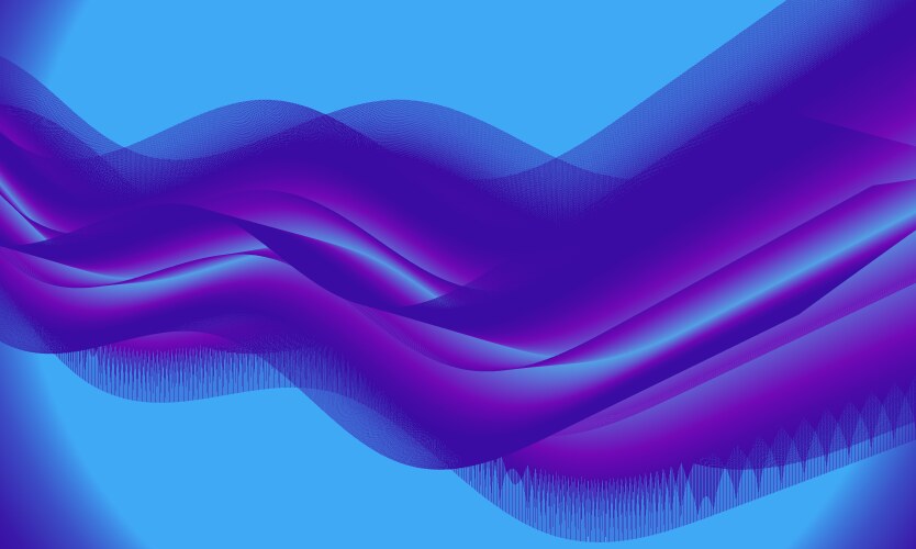 Bright blue abstract background Royalty Free Vector Image